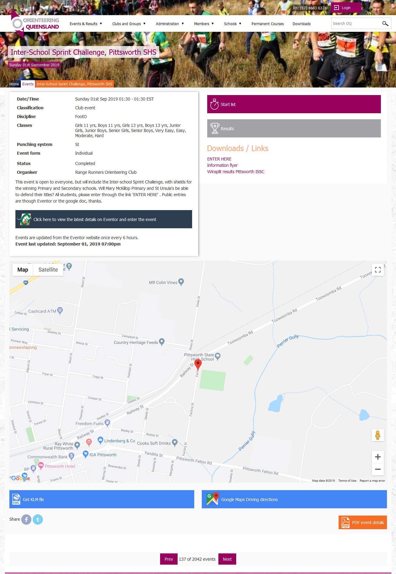Clint Design - Portfolio - Orienteering Queensland Clint Design - Portfolio - Orienteering Queensland